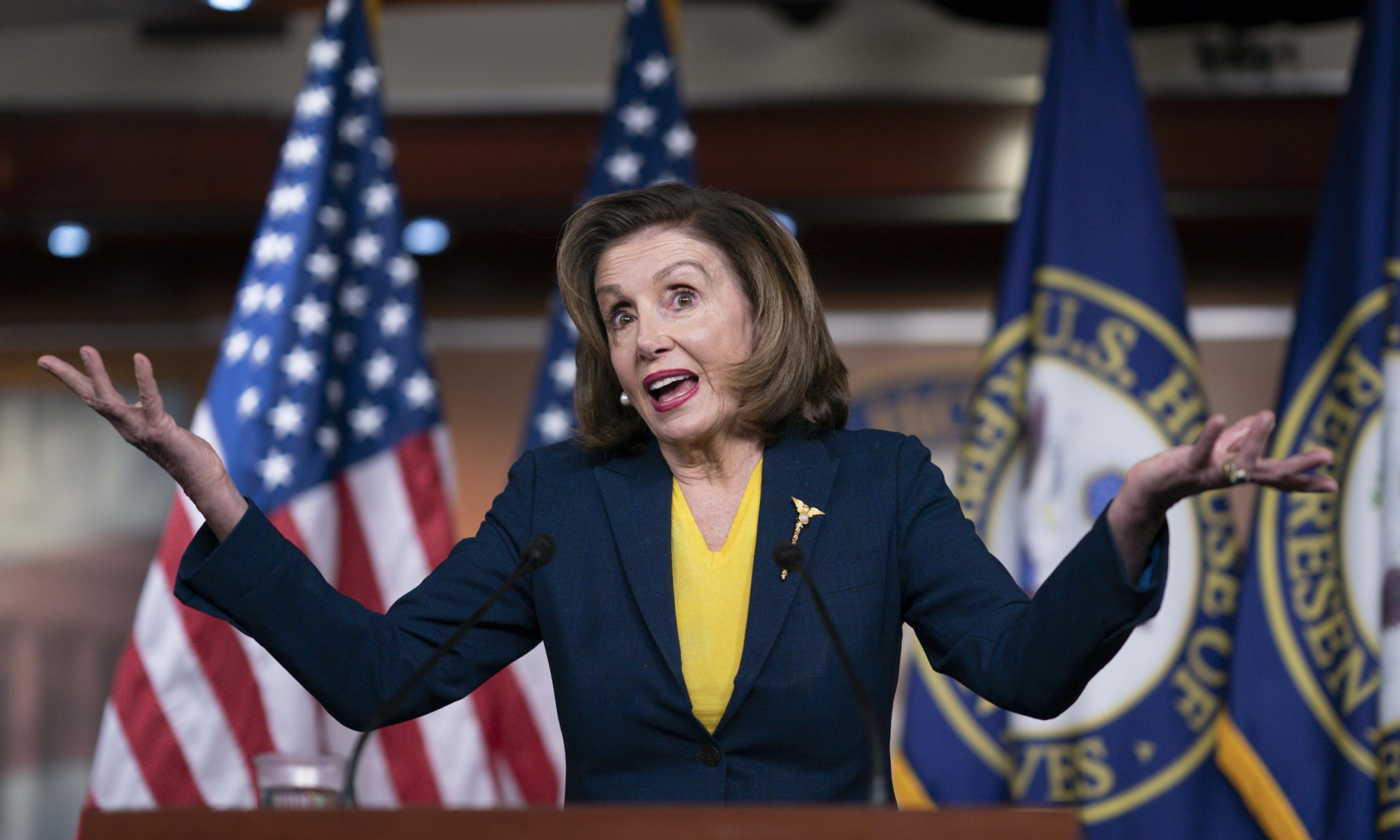 WATCH: Nancy Pelosi Flees the Scene When Asked About Insider Trading ...