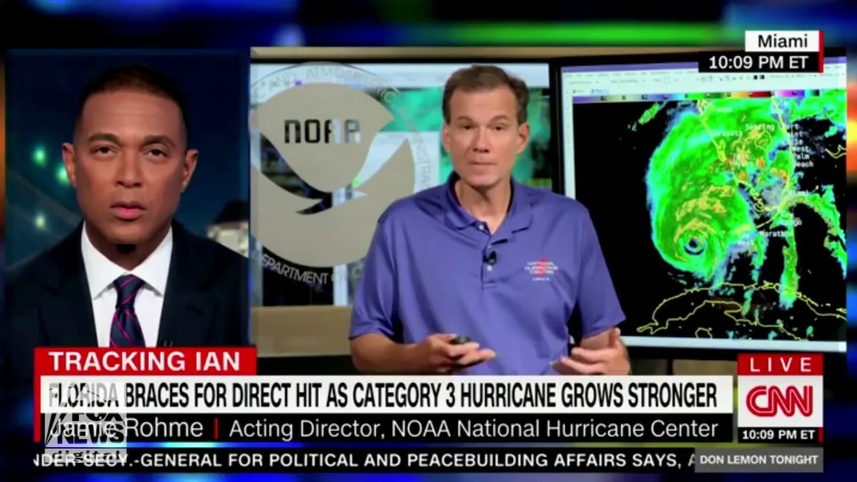 CNN Host Don Lemon Brings on Expert to Blame Hurricane Ian on Climate ...