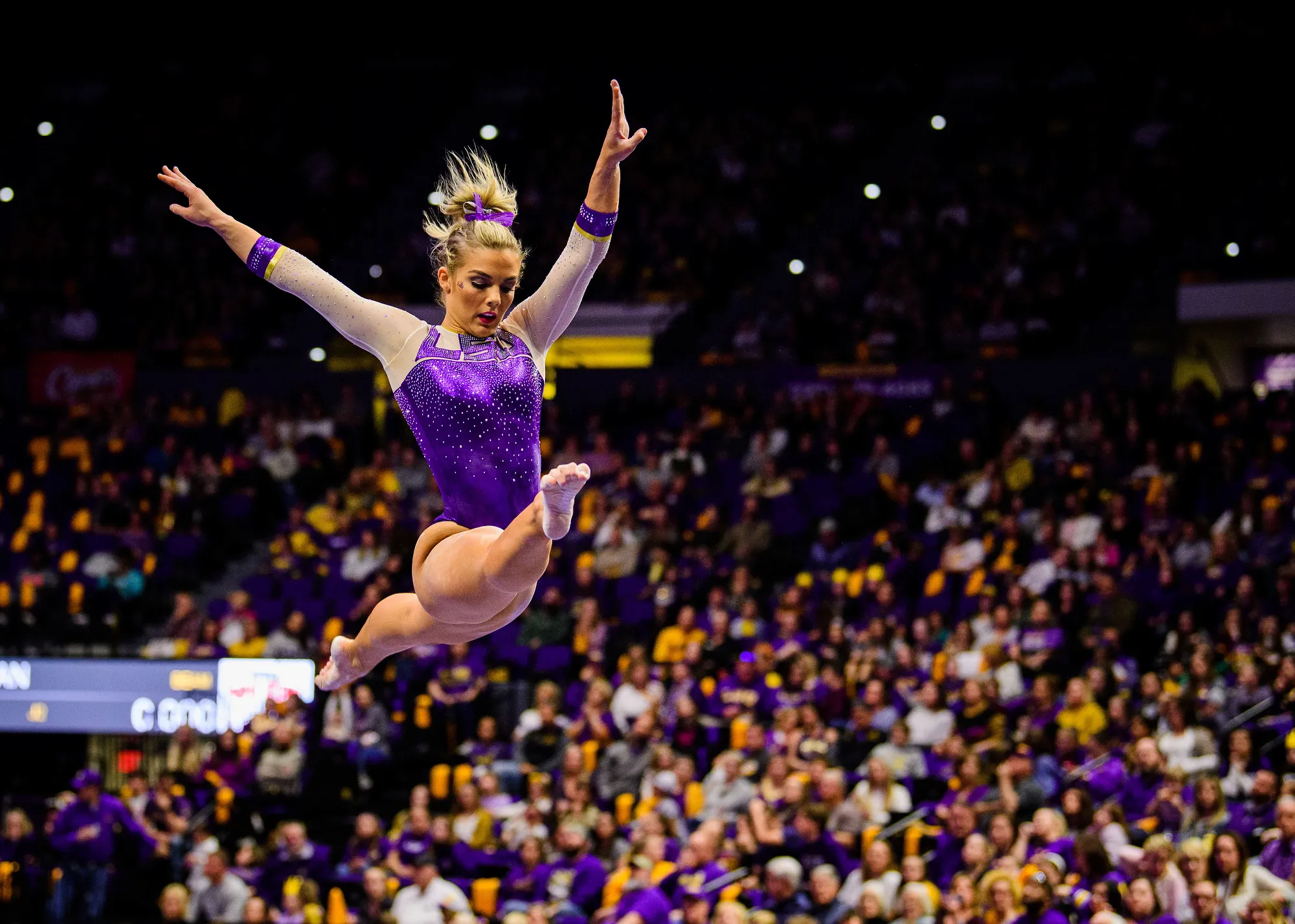 Bombshell Lsu Gymnast Adding Extra Security Due To Massive Fan Turnout Daily Patriot Report