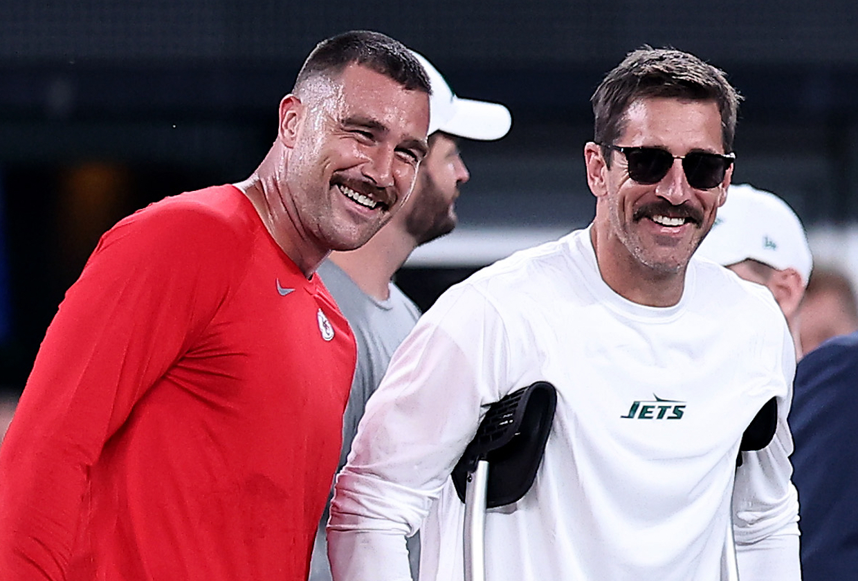 Aaron Rodgers Gives Travis Kelce a New Nickname Because of His ...