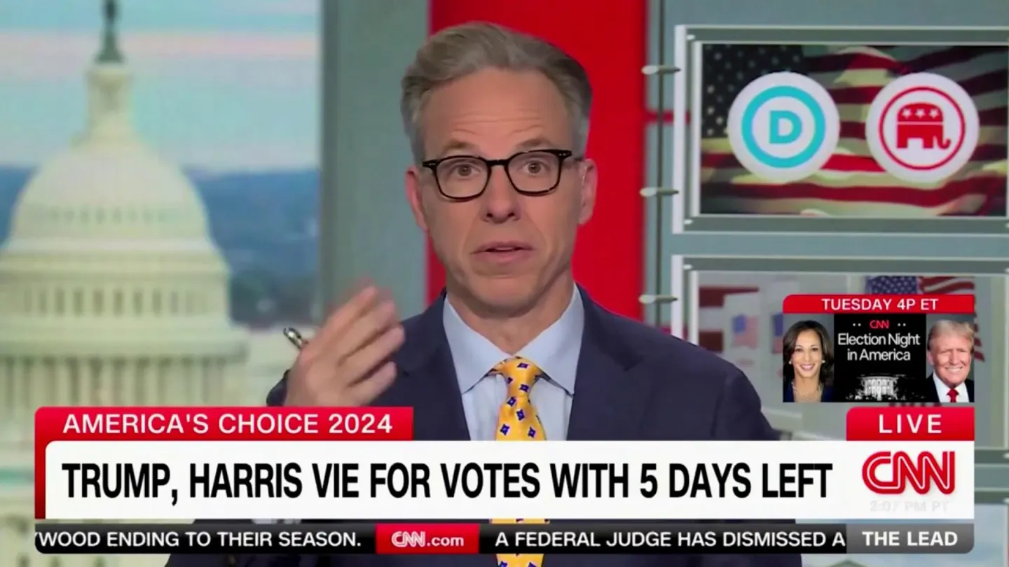 CNN Anchor Fact-Checks Harris Live on Claims About Trump: 'Just quote ...