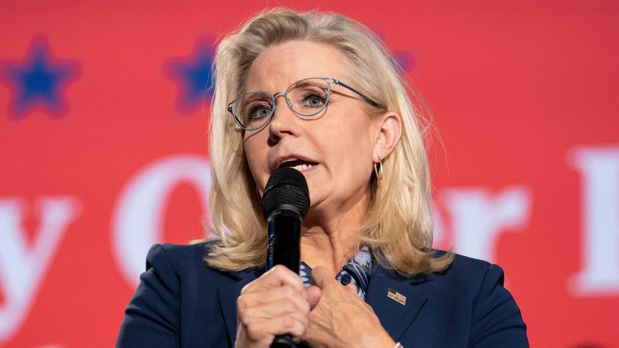 Liz Cheney Responds to Trump Proposing Jail Time for J6 Committee ...