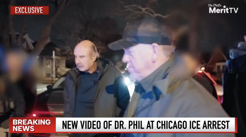 Dr. Phil Gives Insight After Ridealong with ICE Agents in Chicago ...